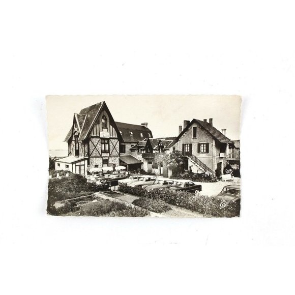 Other | Vtg Real Picture Postcard 189 Arromanches Hotel Restaurant ...
